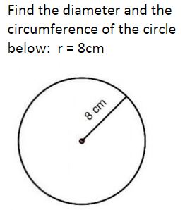 Radius, Diameter, Circumference - MCQExams.com